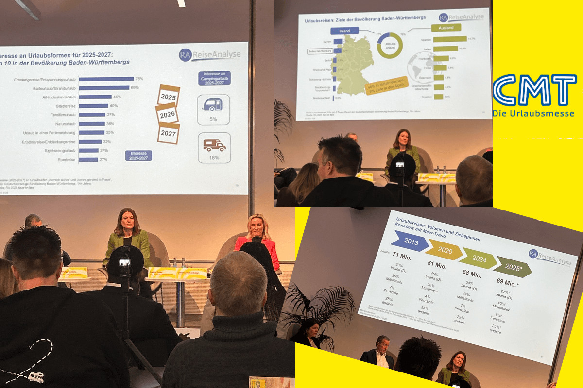 CMT Messe Stuttgart 2026: Eröffnungspressekonferenz