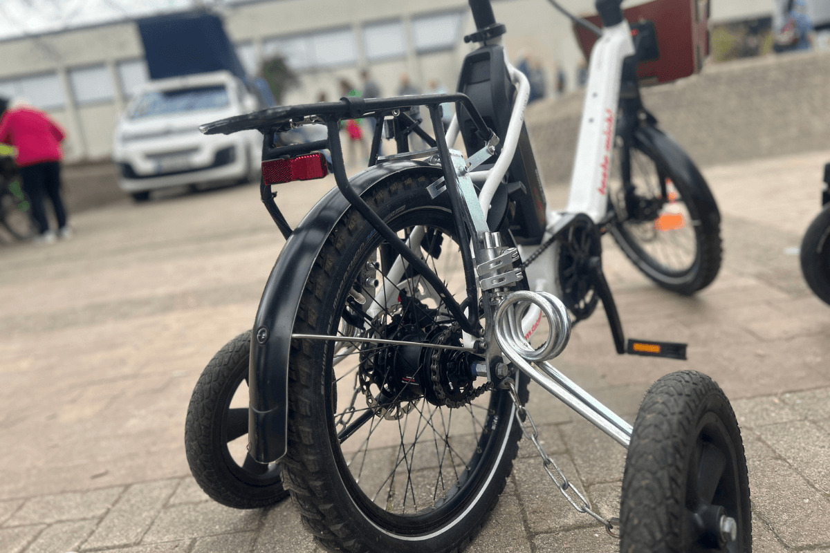 Swinging Wheels: Abnehmbare Stützräder Für Erwachsene